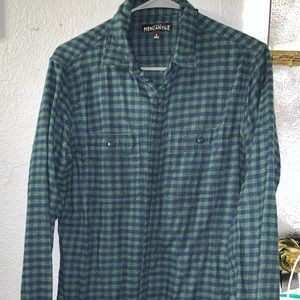 J. Crew Factory | Shirts | Mens Jcrew Flannel Shirt | Poshmark